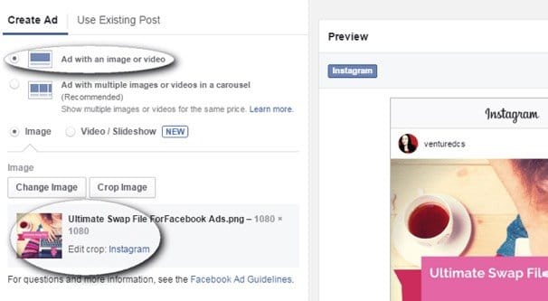 How to Create an Instagram Ad Campaign and Image